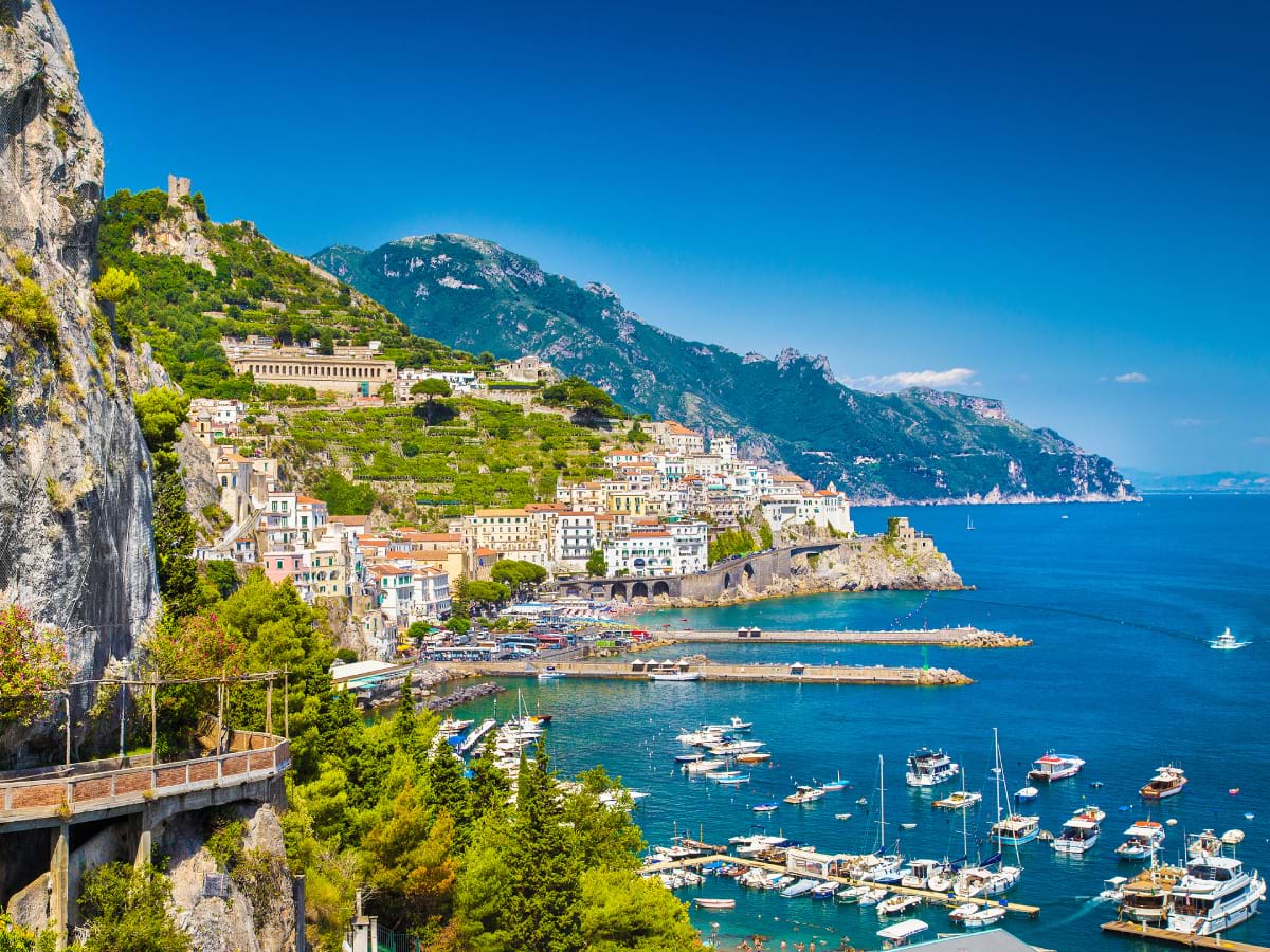 Positano and Amalfi Coast Day Tour from Rome with Ferry Cruise and ...